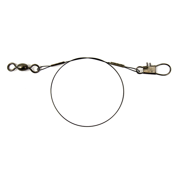 SEA STRIKER 12" Heavy-Duty Wire Leaders, 2-Pack