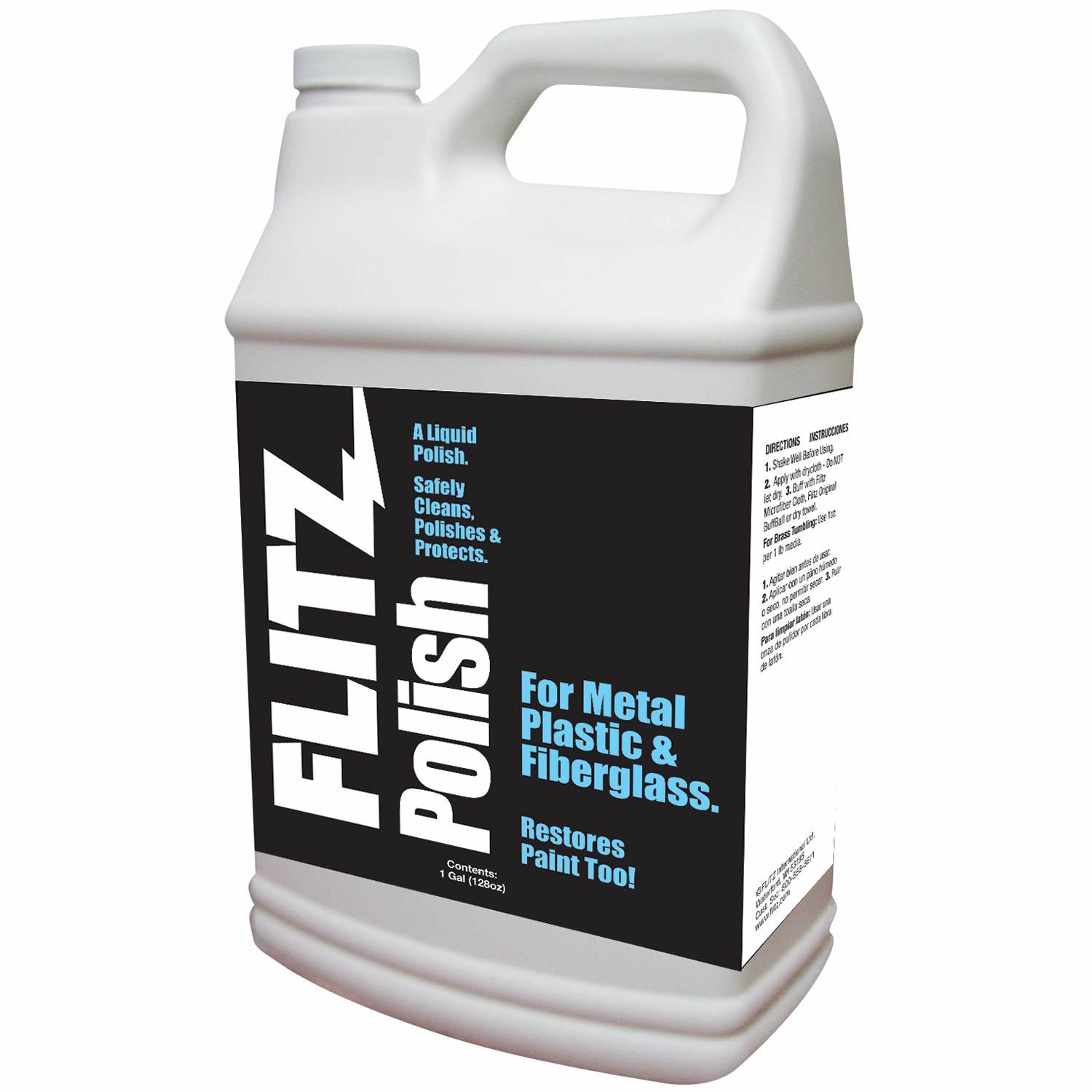 FLITZ Liquid Metal, Plastic & Fiberglass Polish, Gallon