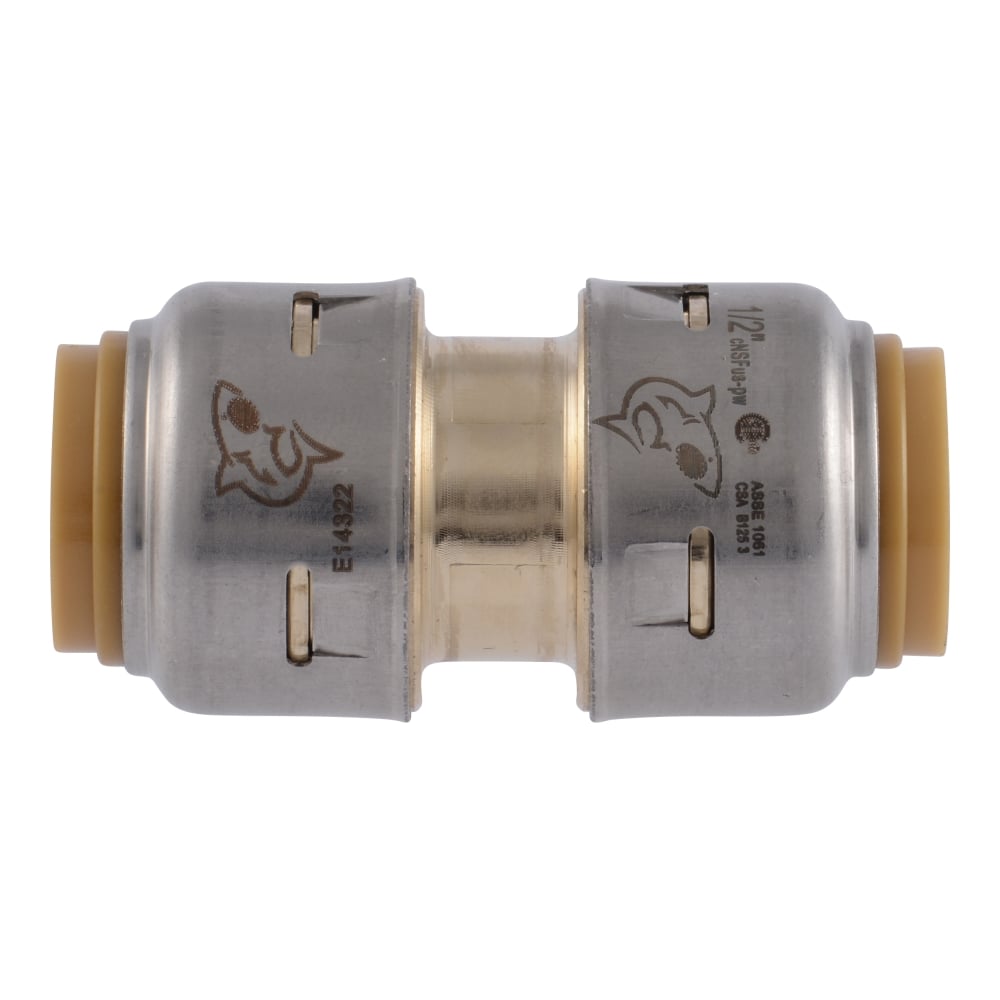 SHARKBITE SharkBite Max Brass Push-to-Connect Couplings
