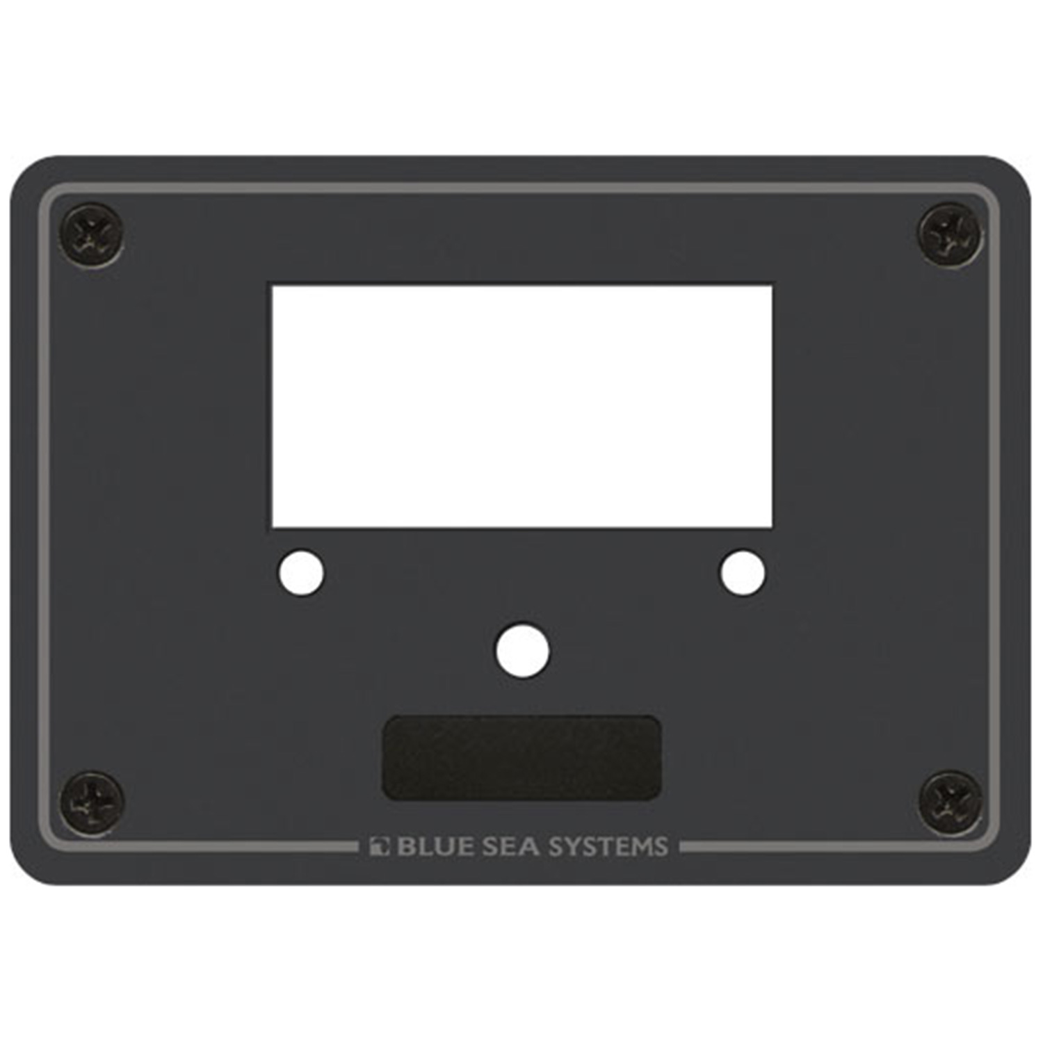 BLUE SEA SYSTEMS Blank Meter Panel, Single