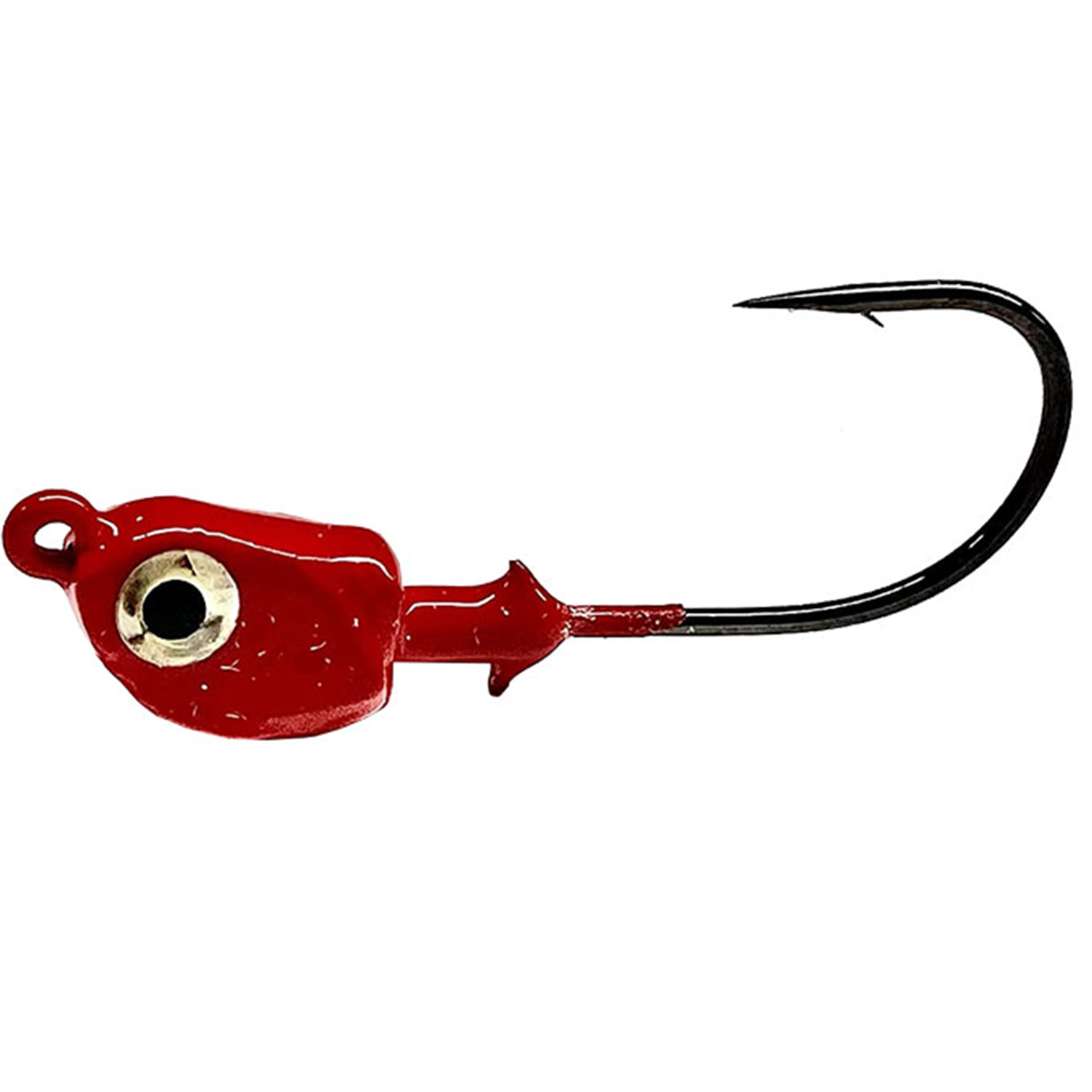 RONZ LURES 1/2 oz. Shallow Water Series Jig Head, Red