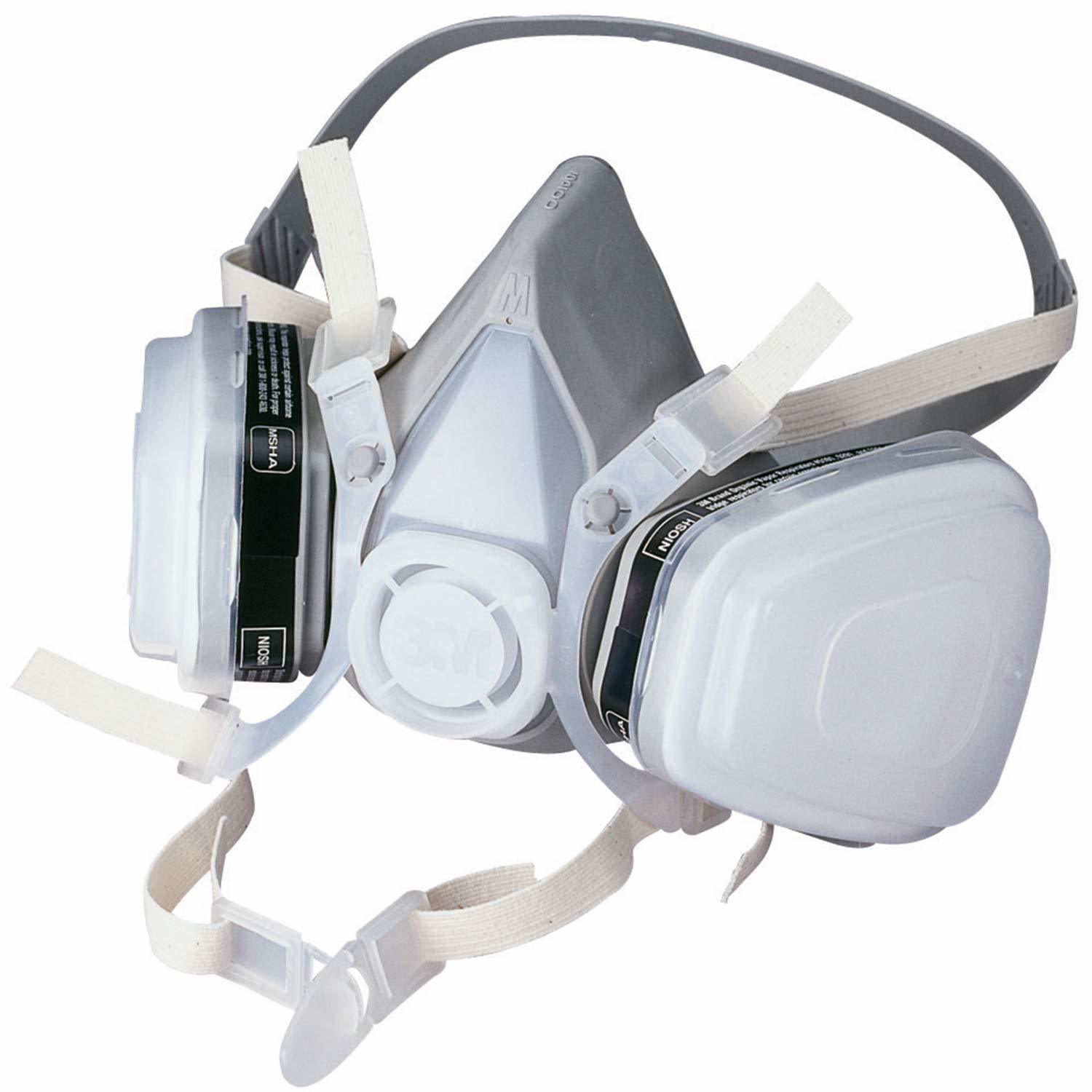 3M 5000 Series Dual-Cartridge Respirator, Large