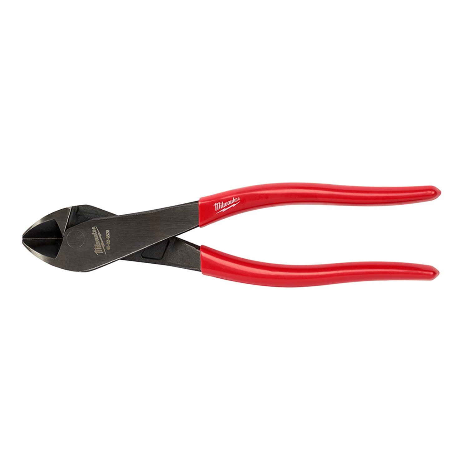 MILWAUKEE 8'' Angled Head Diagonal Cutters, Dipped