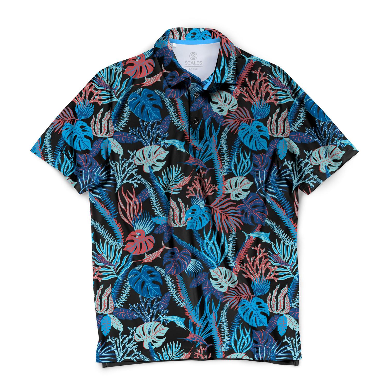 SCALES Men's Marlin Crush Polo