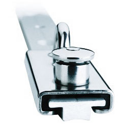 SCHAEFER Stainless-Steel Genoa Jib Slide for 1" X 1/8" T-Track