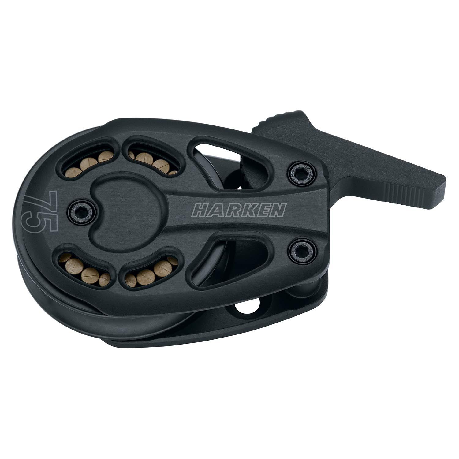 HARKEN 75mm Black Magic® Footblock, Footblock with Lockoff