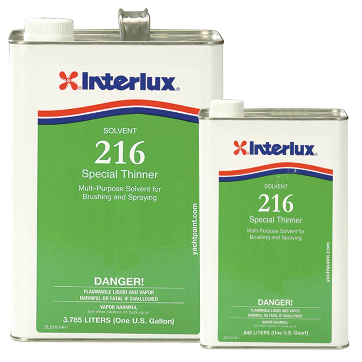 Interlux 216 Special Thinner - Marine Paint and Varnish Use