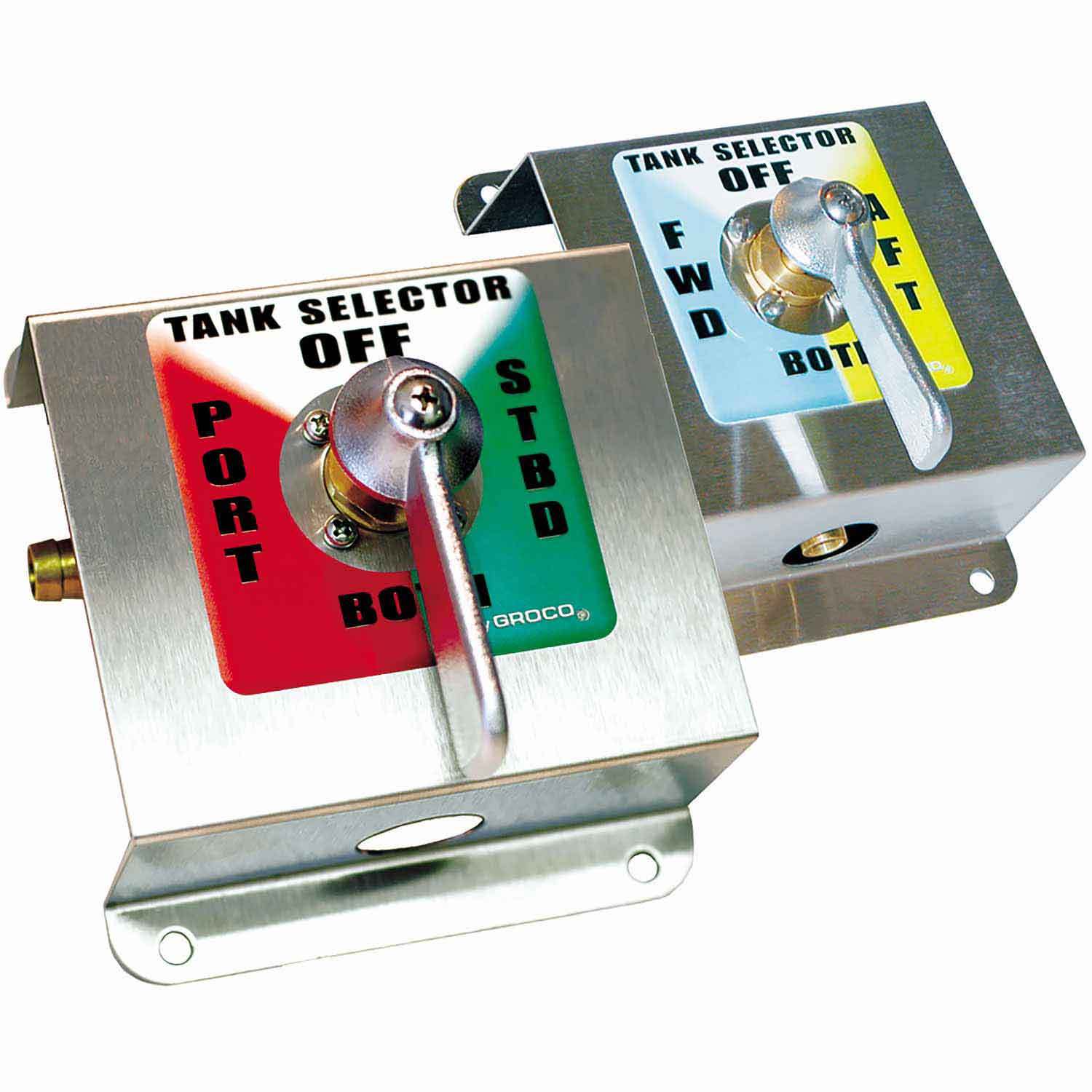 GROCO Tank Selector 4-Way Valve