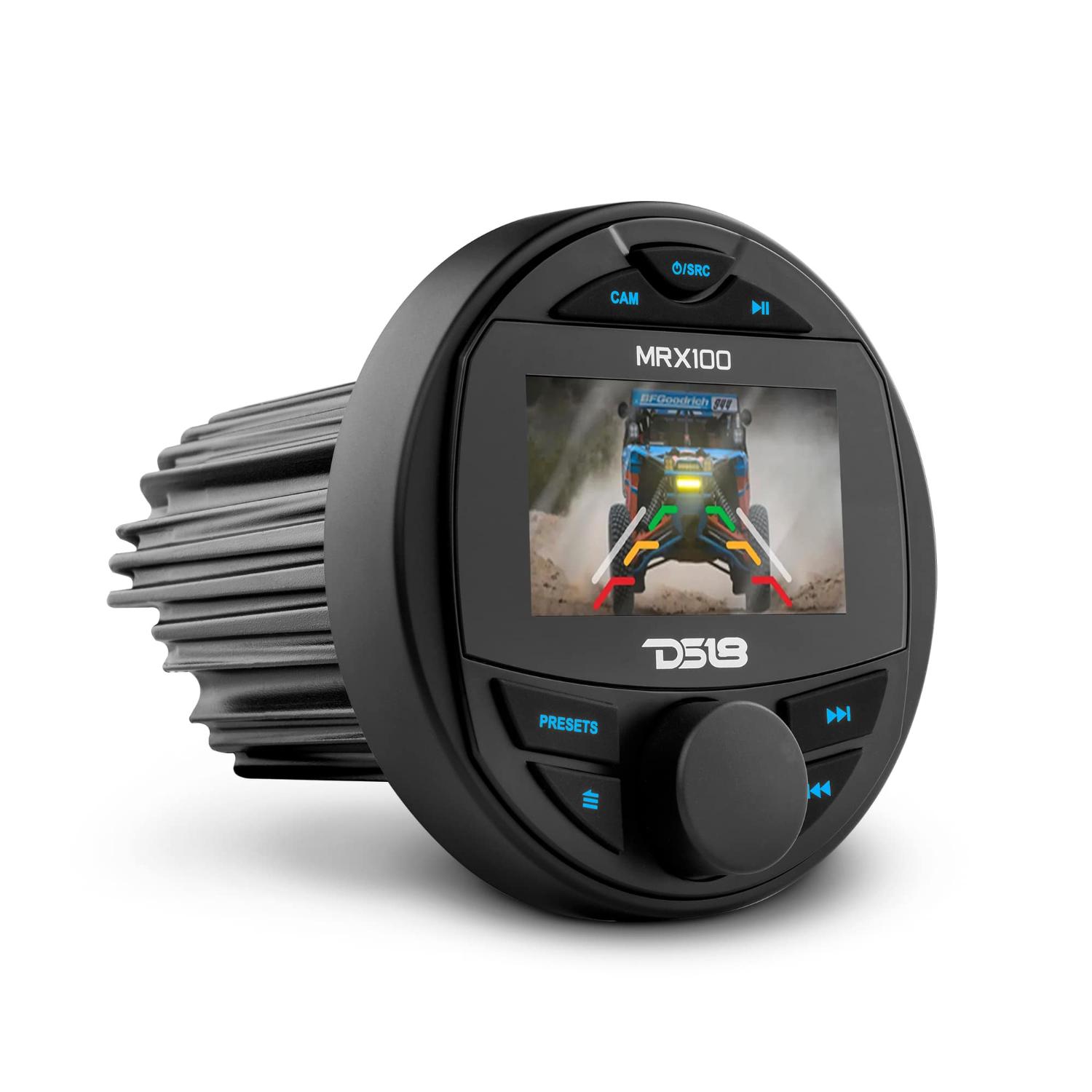 DS18 Marine Stereo, Video TFT screen , 2 Zones, 4 volts Output, BT, RDS ...
