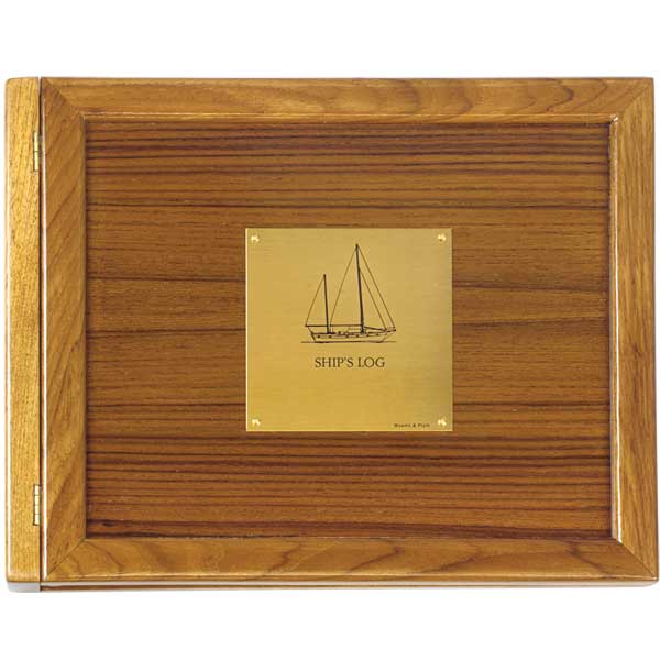 WEEMS & PLATH Sailboat Teak Log Cover