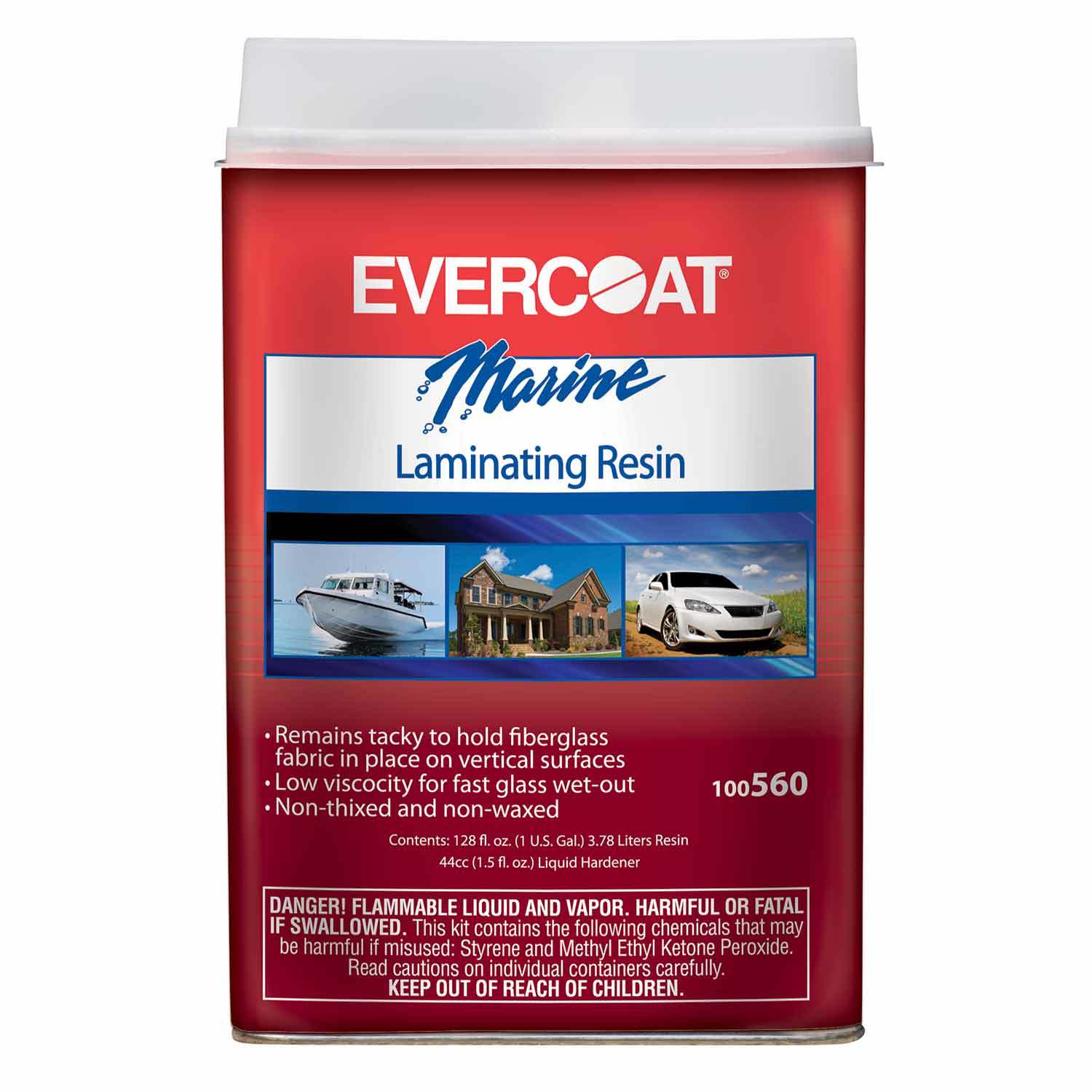 EVERCOAT Polyester Laminating Resin, Gallon