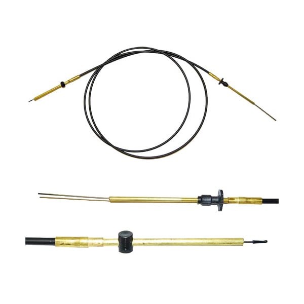 SEASTAR SOLUTIONS 24' 400 Type Standard Control Cable for Johnson ...