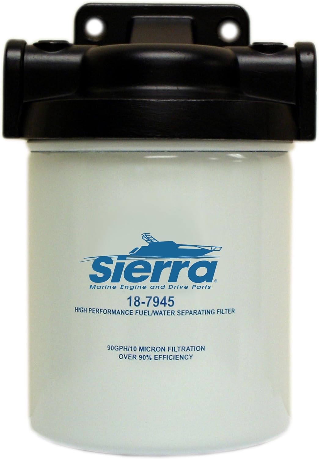 Sierra Fuel Filter/Water Separator Kit 3/8" Aluminum Tall