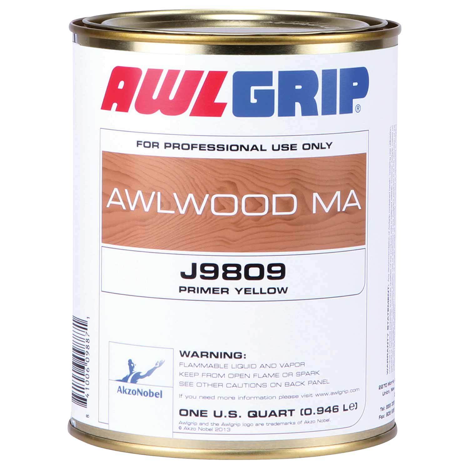 AWLGRIP Primer, Awlwood MA, Yellow, Quart