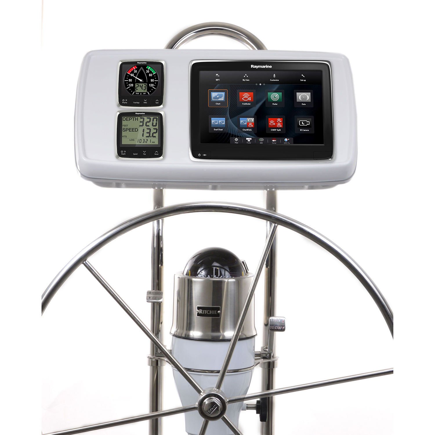 NAVPOD SystemPod Precut for Raymarine a125, a127 and a128 and 2 ...