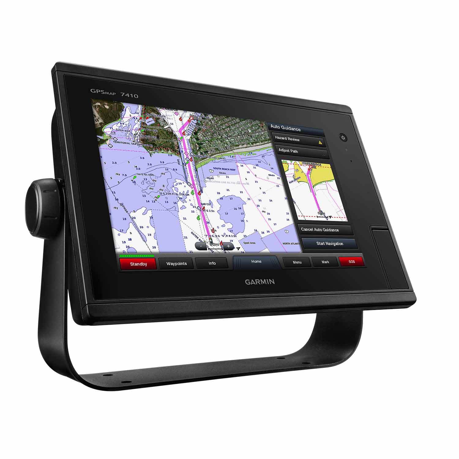 GARMIN GPSMAP 7410 Multifunction Display with Worldwide Basemap Charts