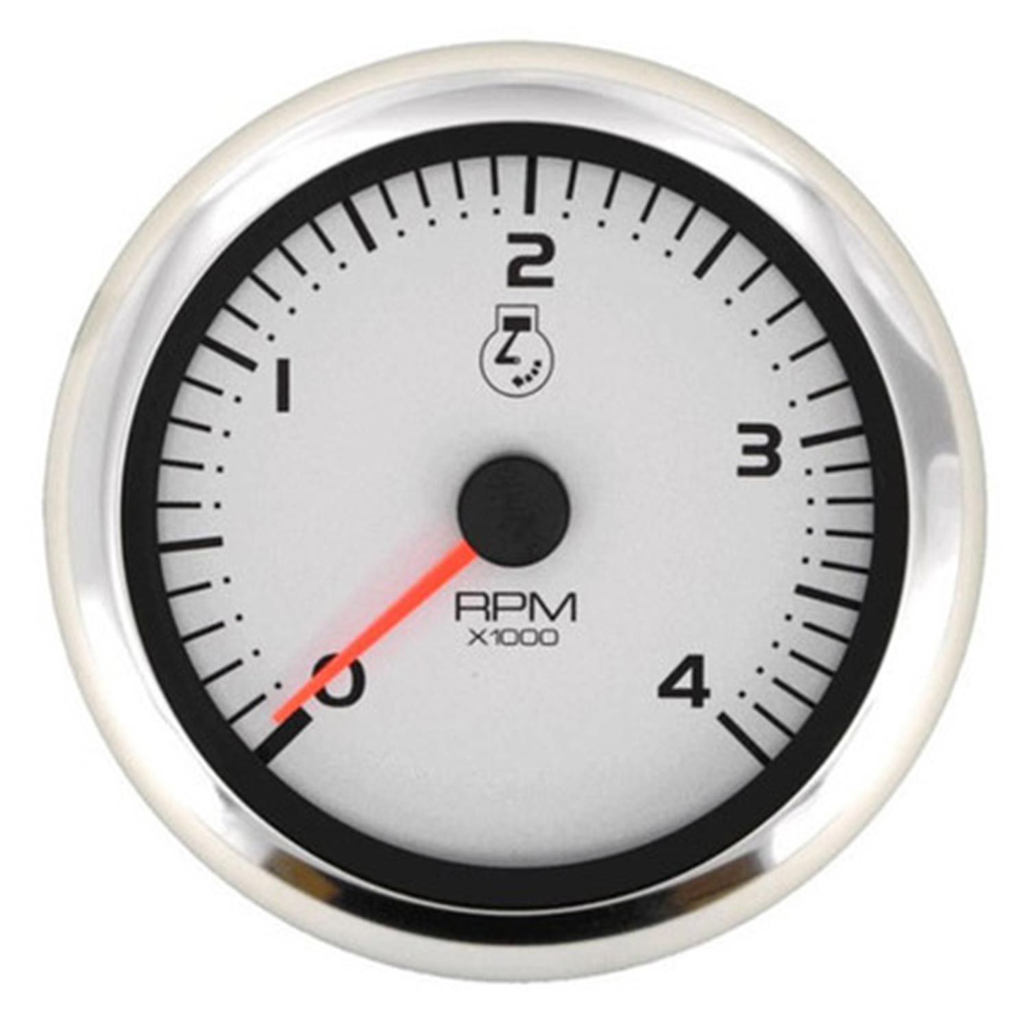 SIERRA Argent Pro Series Tachometer, 4000 rpm, Diesel Alternator