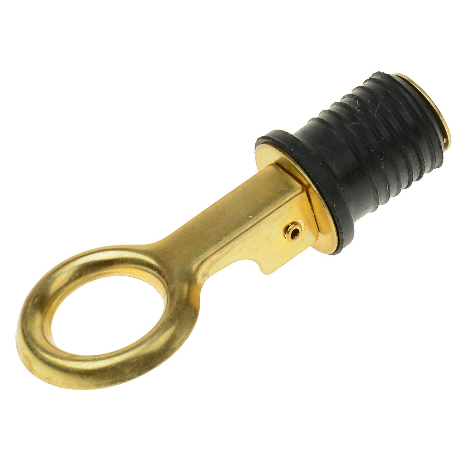 SEAFIT 1 1/4" Brass Snap Drain Plug