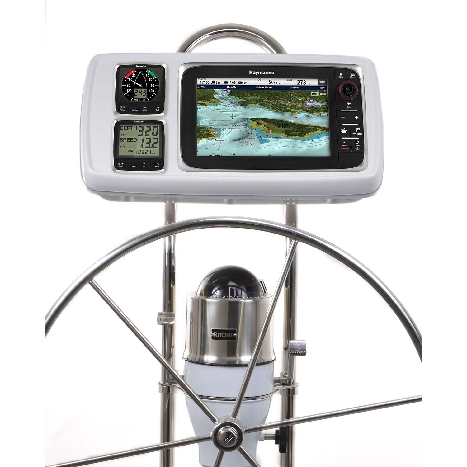 NAVPOD SystemPod Precut for Raymarine c125, c127, e125 and e127 and 2 ...