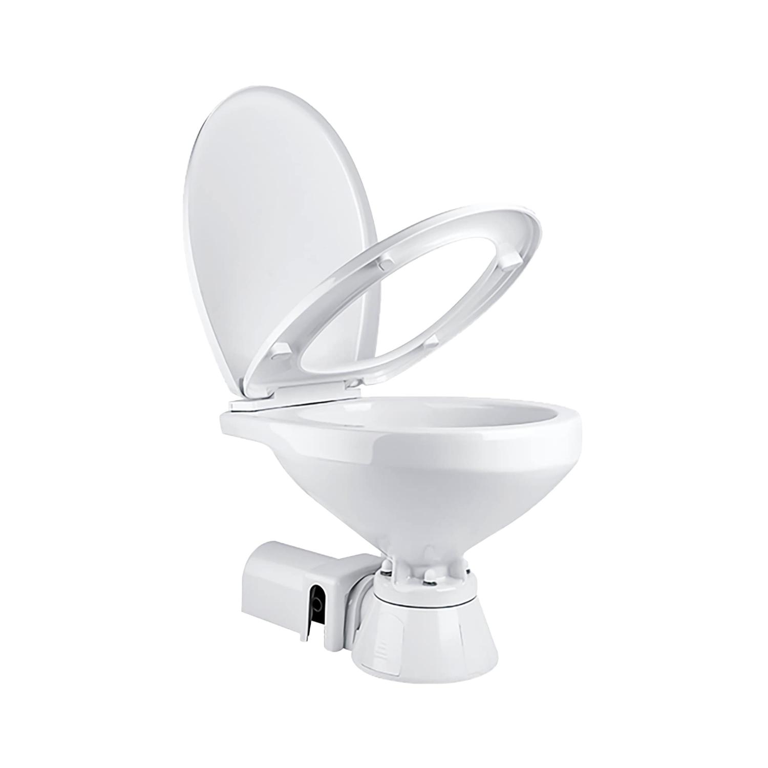COMMODORE COMMODORE CM1RMT Push-Button Electric Marine Toilet Boating ...
