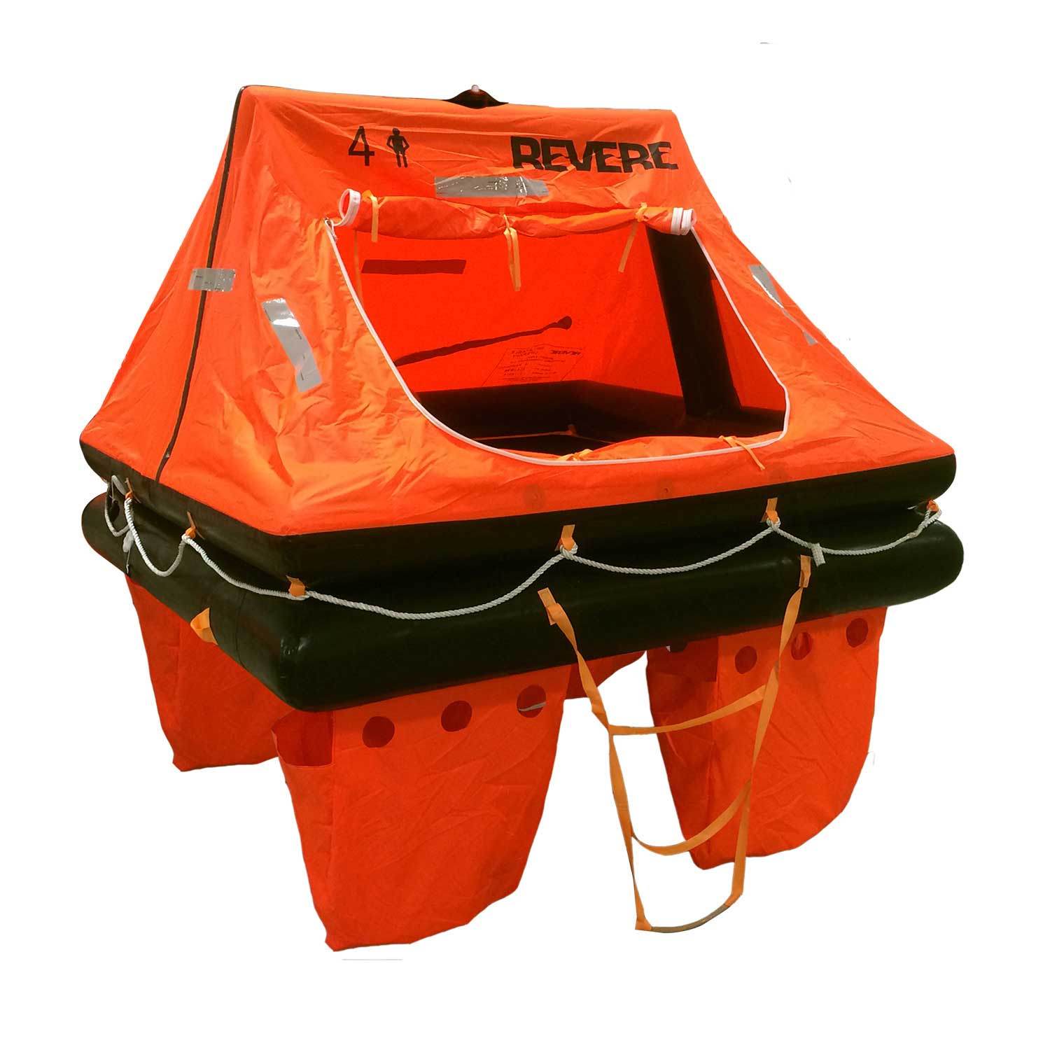 REVERE SURVIVAL Offshore Commander 2.0 Life Raft 4-Person Container