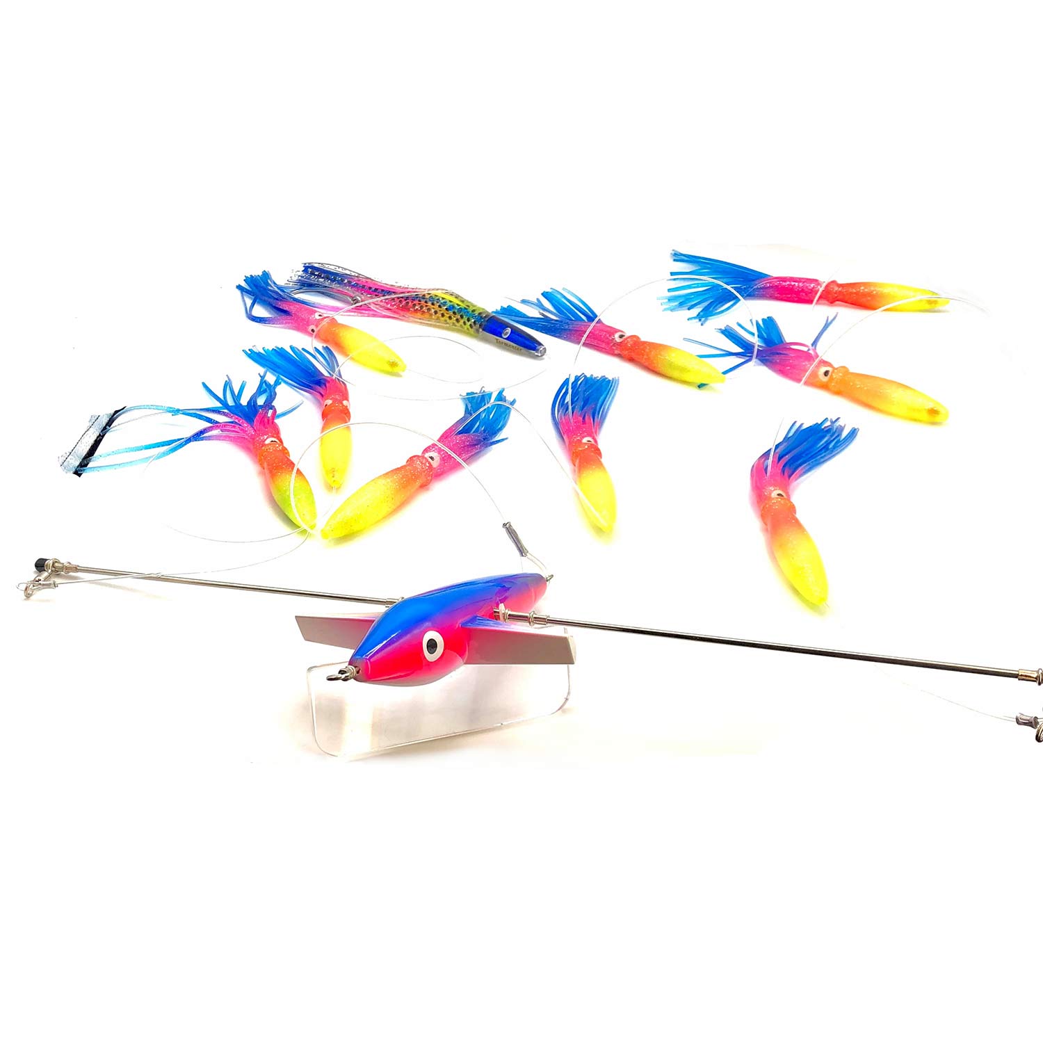 TORMENTER TACKLE Sidewinder Directional Bar Trolling Rigs, Port Side