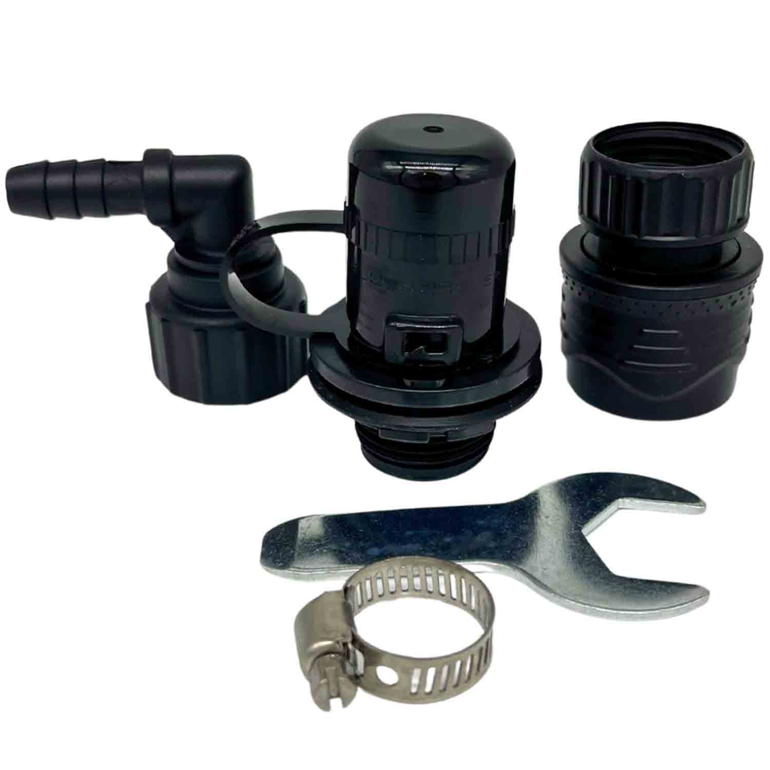 Flushmaster Outboard Flush Port Quick Connect