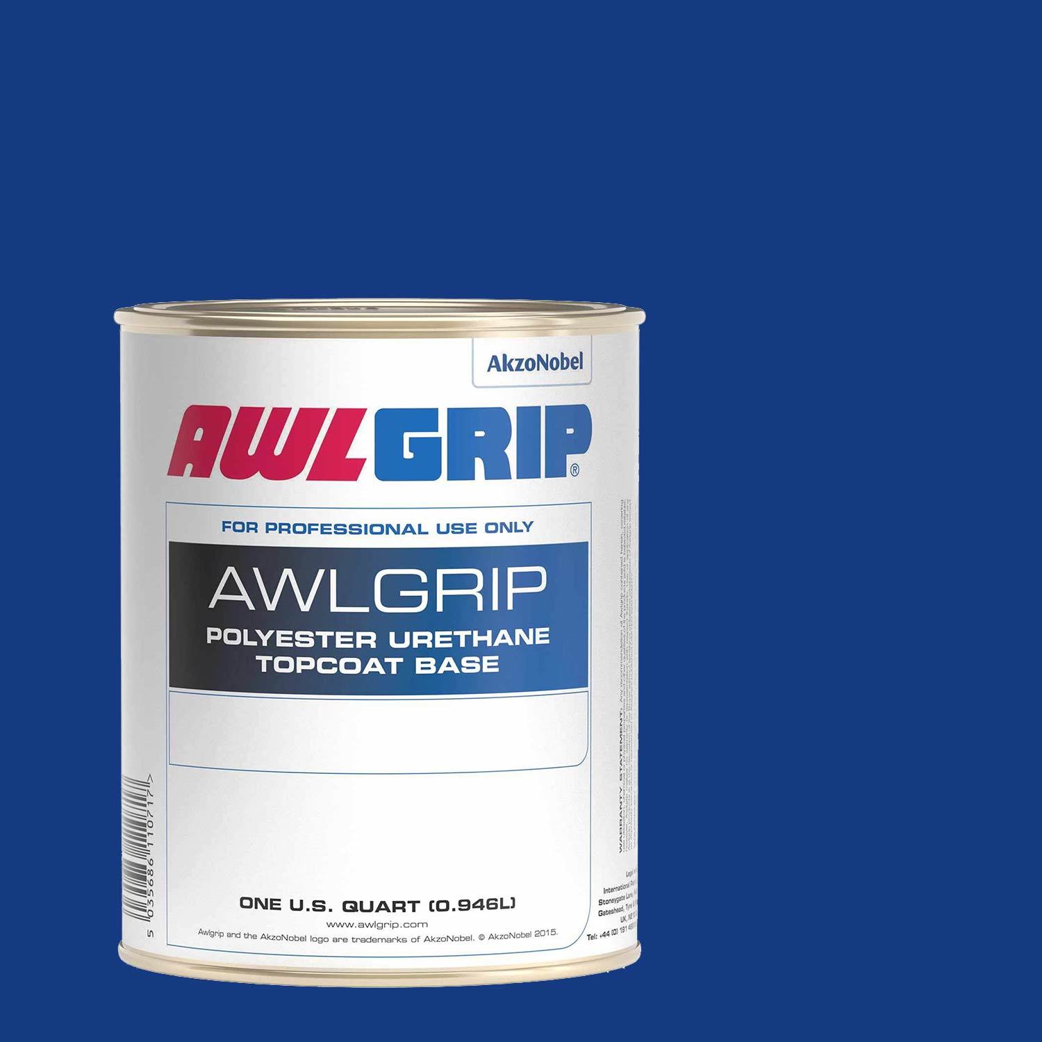 AWLGRIP Two-Part Enamel Paint, Royal Blue, Quart