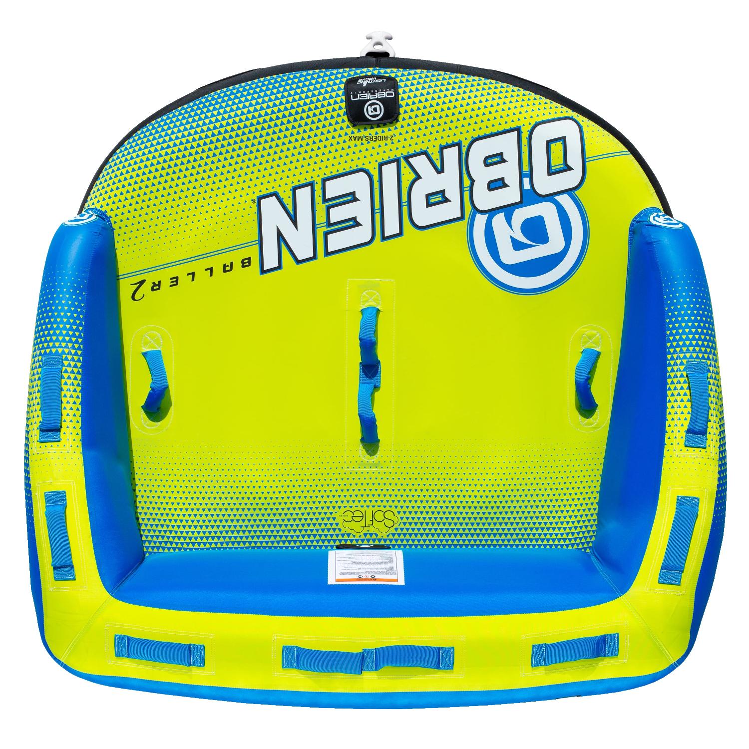 O'BRIEN Baller ST 2 Soft Top Towable Tube, 1-2 Riders
