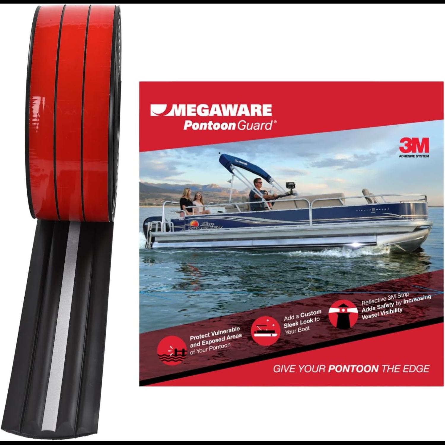 MEGAWARE KEELGUARD Megaware PontoonGuard 40' Black