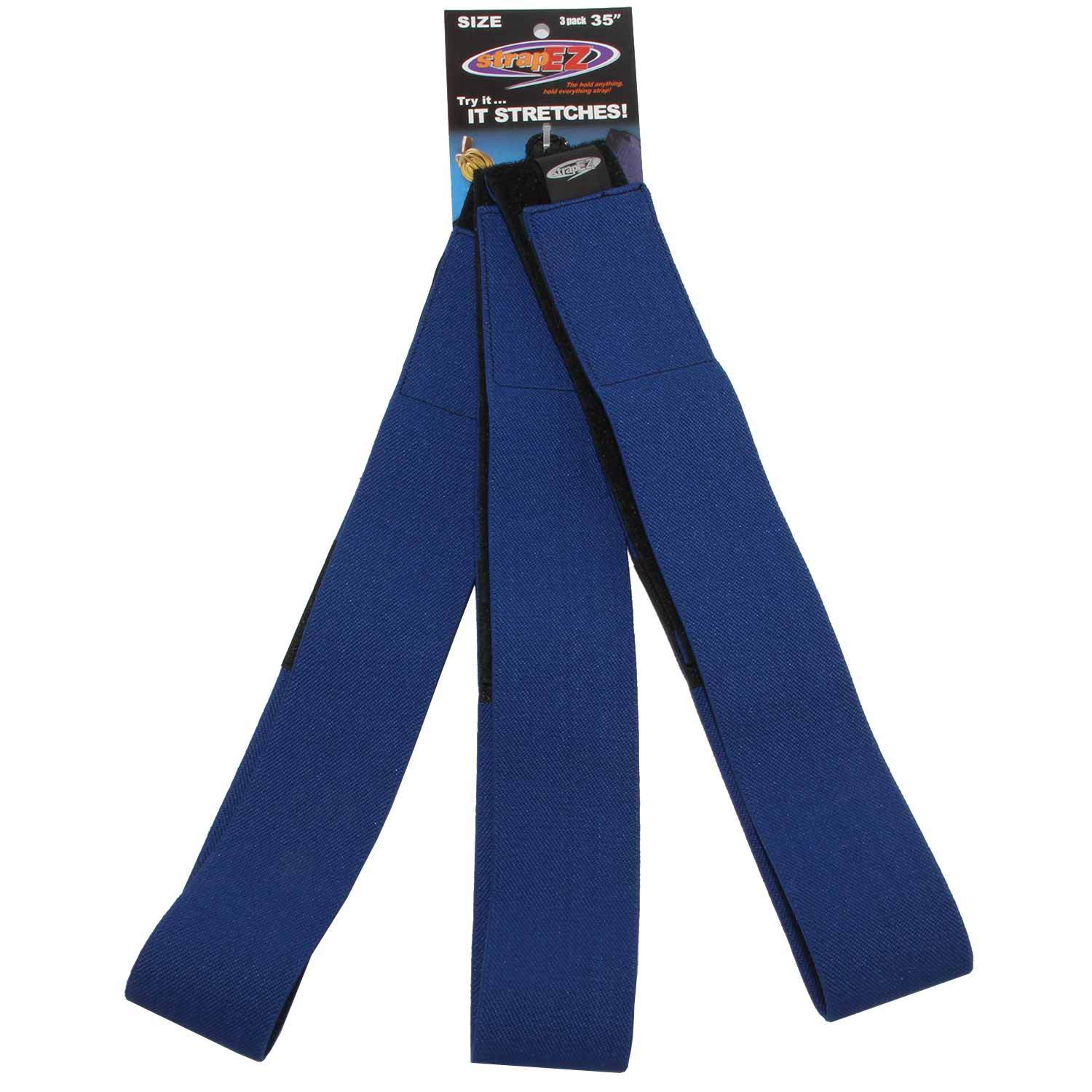 STRAP-EZE Adjustable Elastic Utility Strap with Hook and Loop Fasteners ...