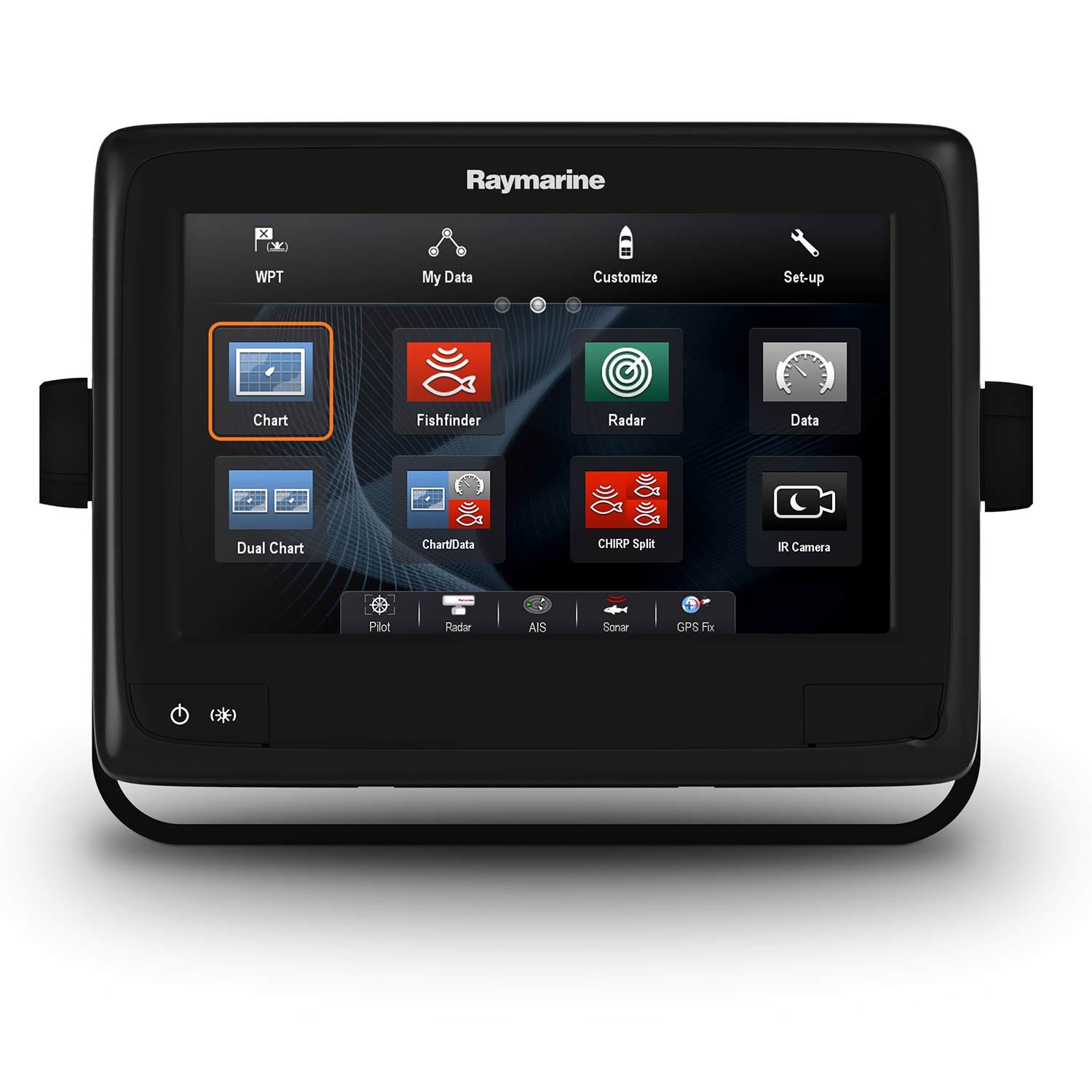 RAYMARINE a95 Multi-Function Touchscreen Display with Wi-Fi and US C ...