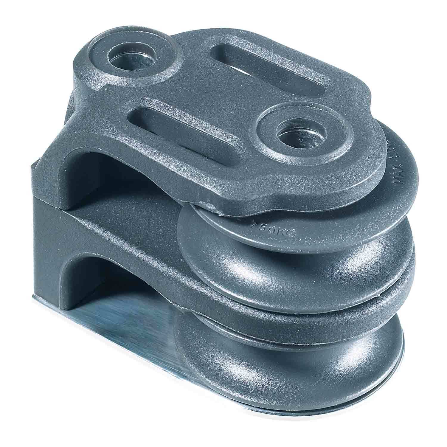 LEWMAR 40mm Double Control Line Footblock