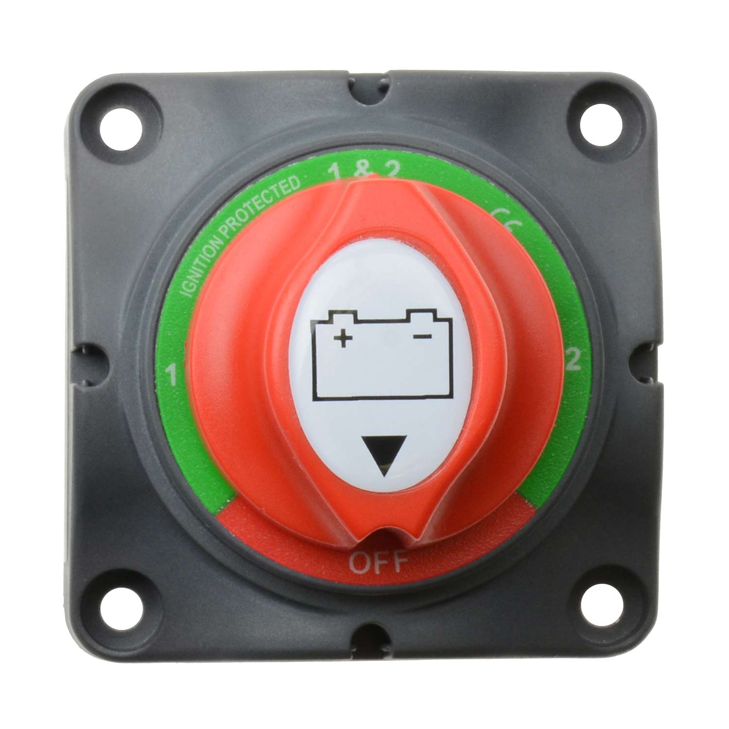 SEAVOLT Battery Dual Selector Switch - Off/1/1&2/2