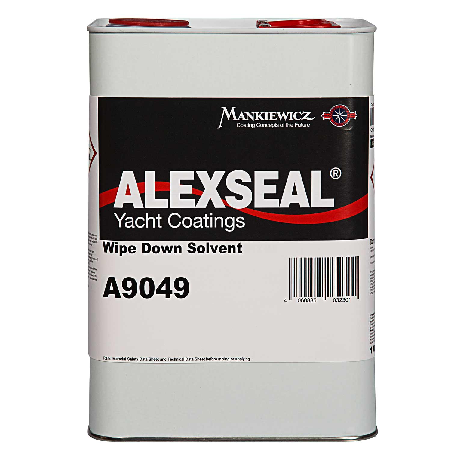 Alexseal Wipe-Down Solvent for Clean Topcoat Surface Prep