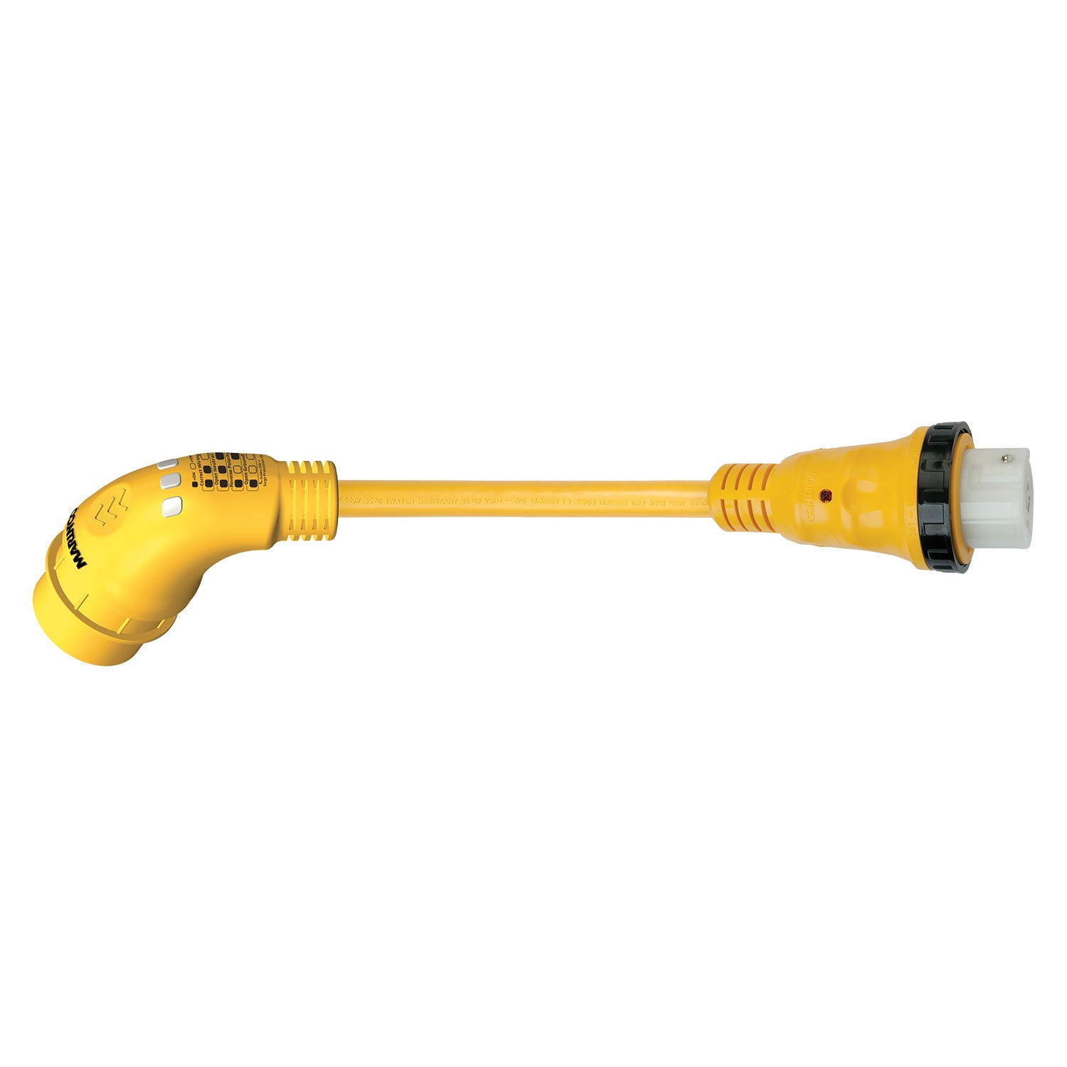 Marinco 50 A Surge-Protecting Locking Pigtail Adapter