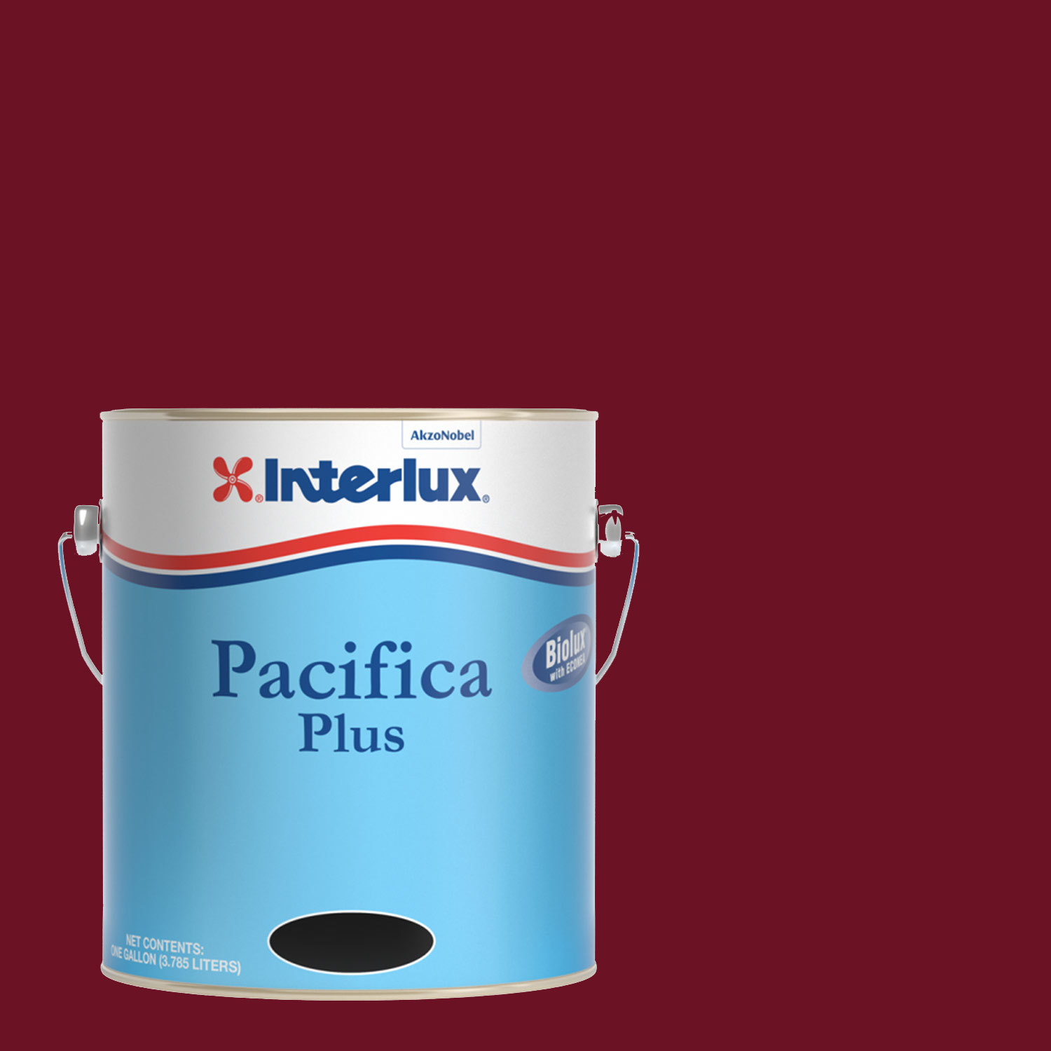 INTERLUX Pacifica Plus Bottom Paint, Red, Gallon