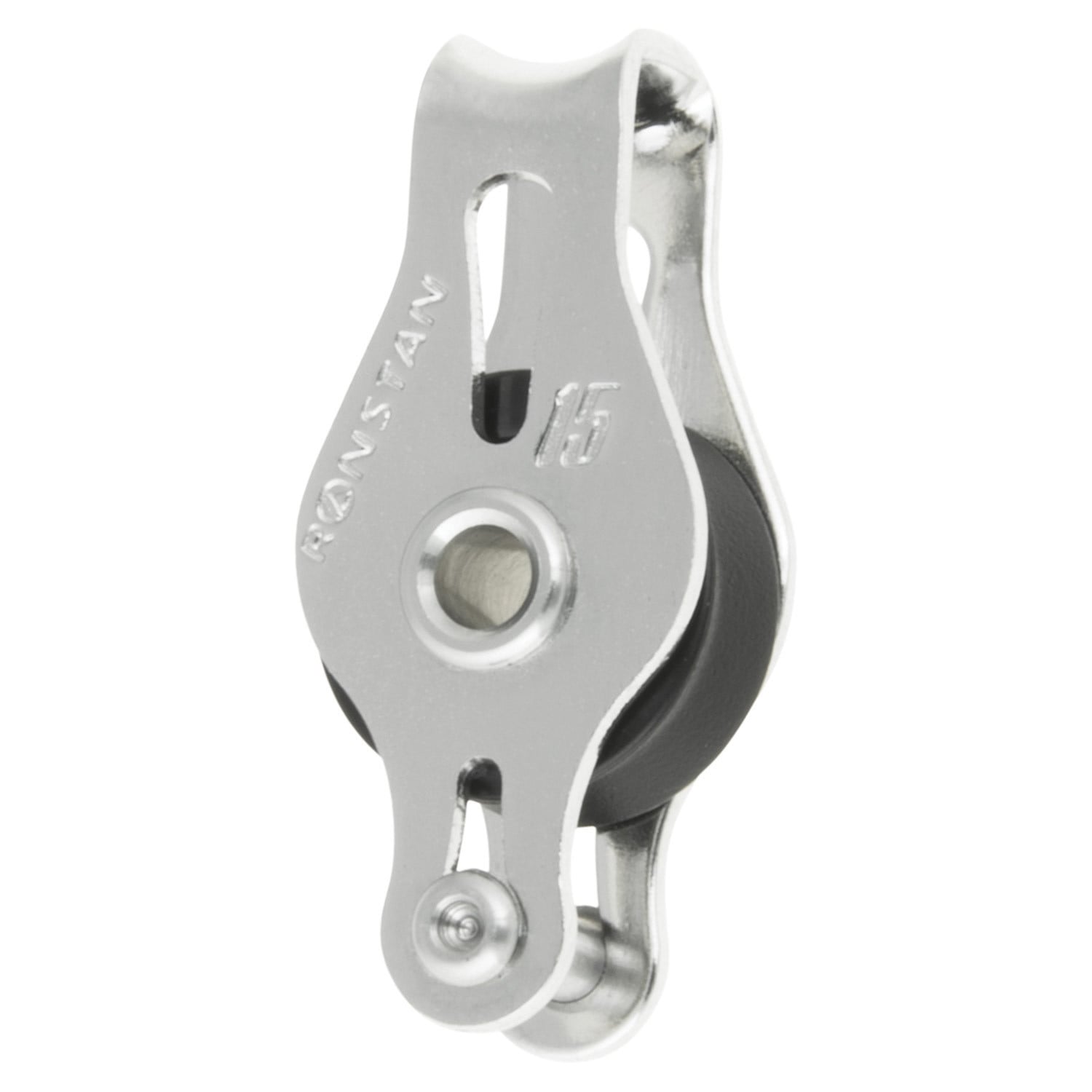 RONSTAN Series 15 Single Block with Becket, Loop Head
