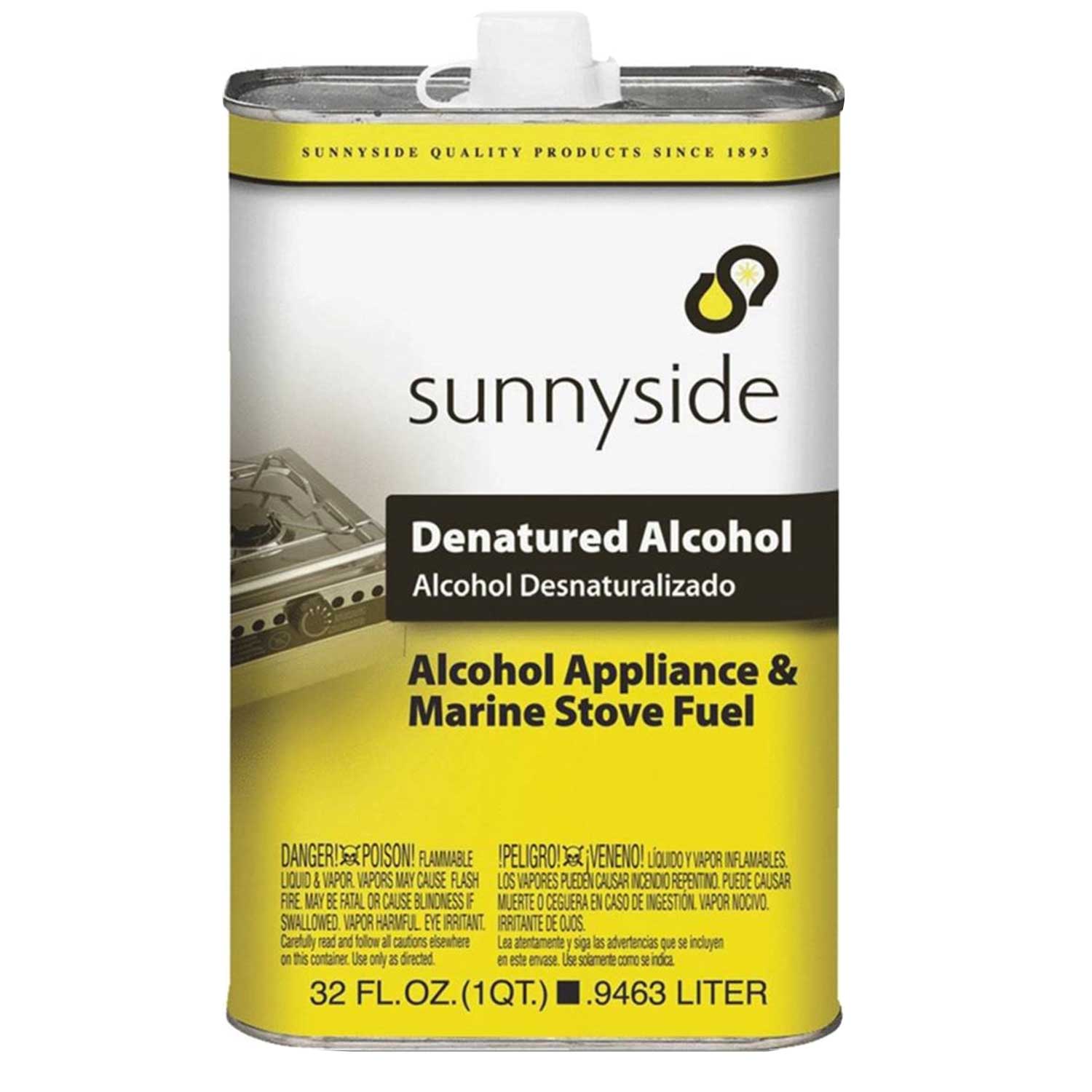 SUNNYSIDE CORP. Denatured Alcohol, Quart