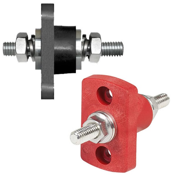 BLUE SEA SYSTEMS 5/16"-18 200A Rating, Black