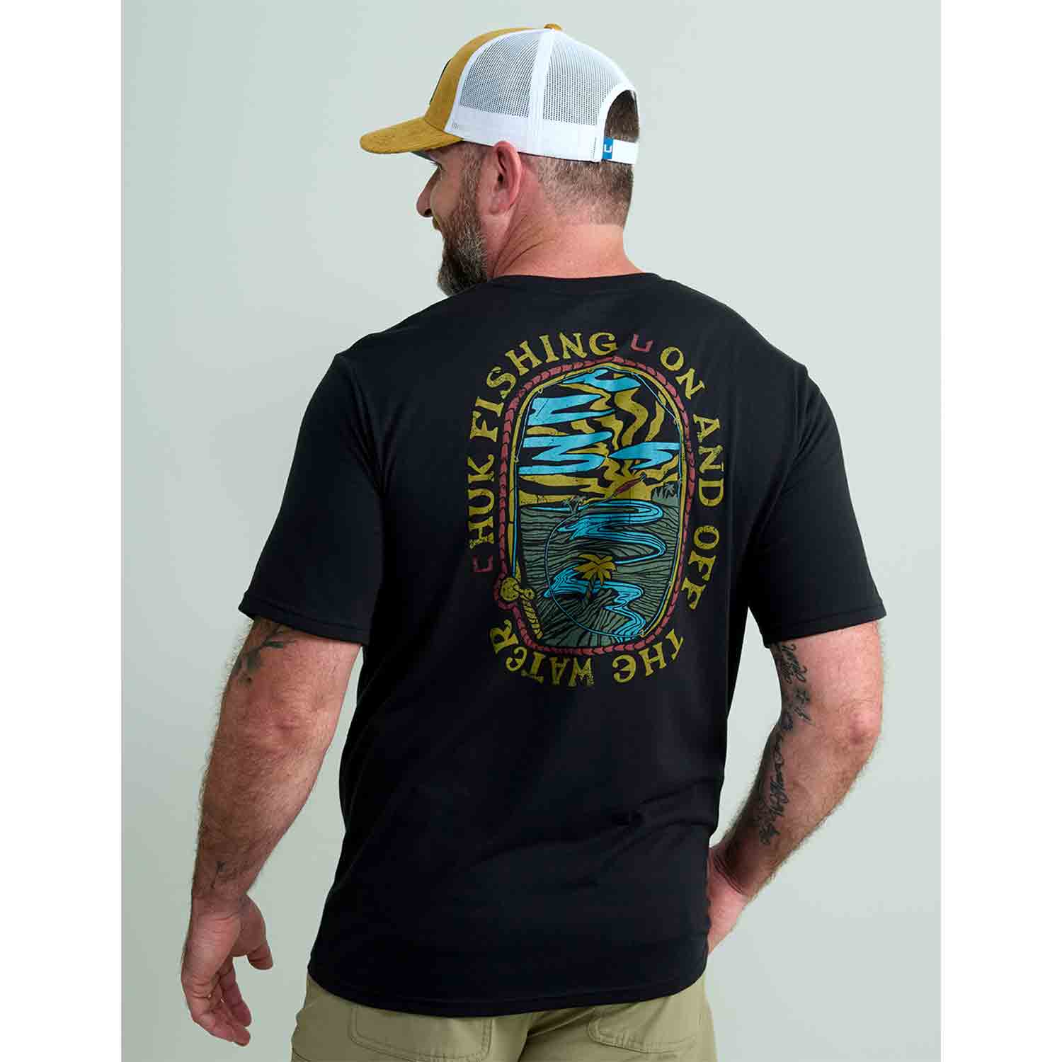 HUK Men's Oval Cast Shirt