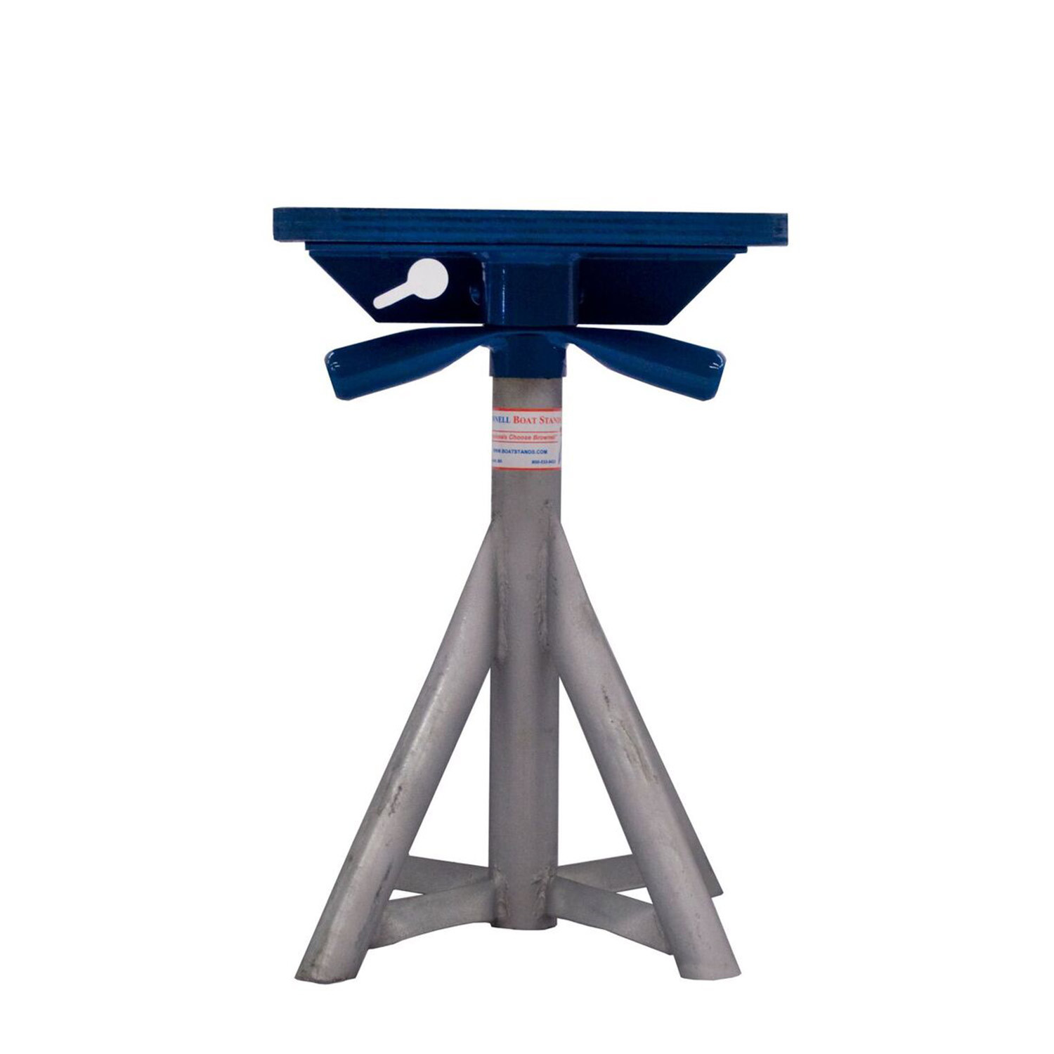 BROWNELL BOAT STANDS 18" to 25" Flat Top Galvanized Powerboat Stand