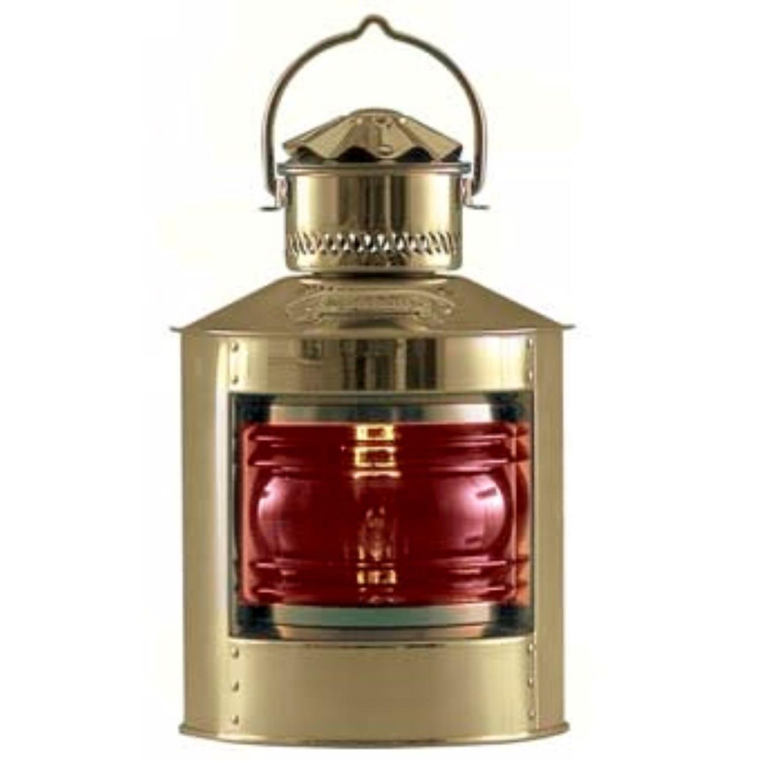 WEEMS & PLATH DHR Electric Side Light Red 4" Glass