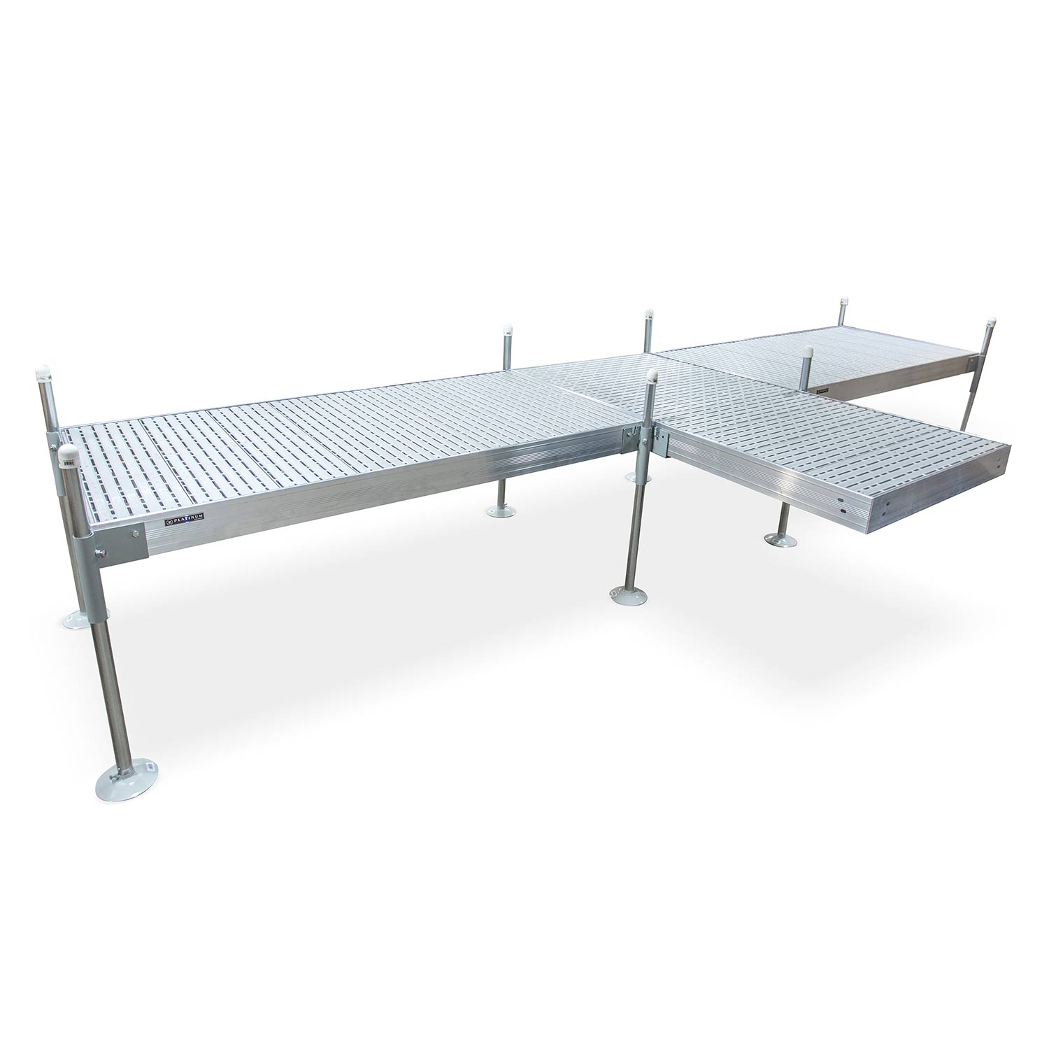 TOMMY DOCKS T-Shaped Aluminum Frame with Titan Platinum Decking ...