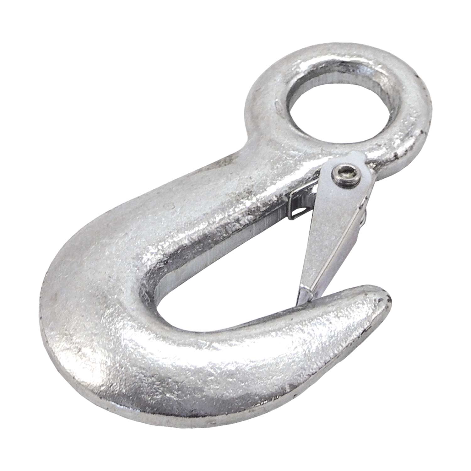Seafit 4″ Utility Winch Hook – Zinc-Plated with Spring Latch