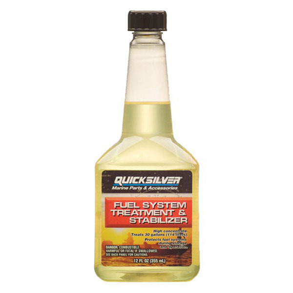 MERCURY MARINE 473ml QuickSilver™ Fuel System Treatment & Stabilizer Bottle