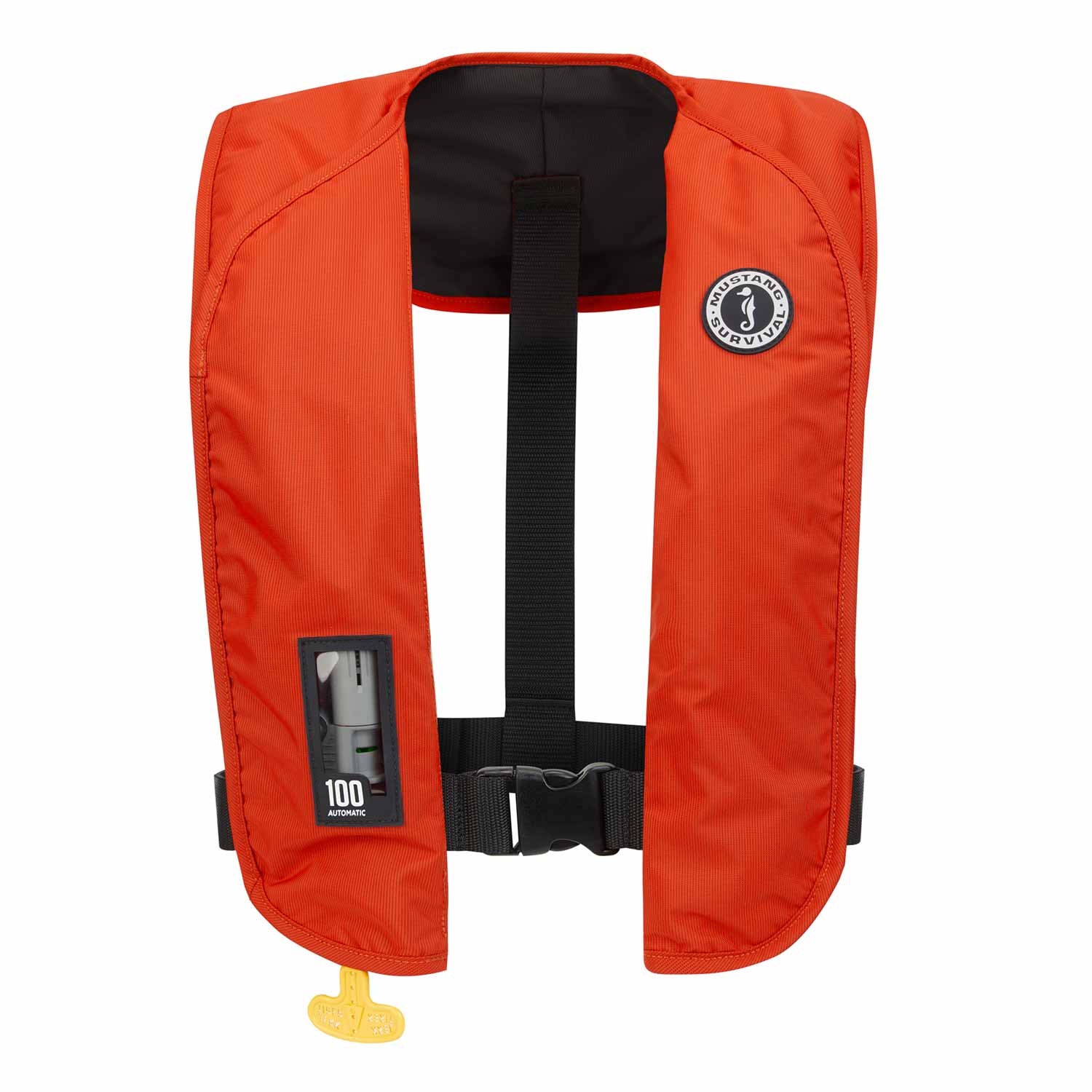 MUSTANG SURVIVAL MIT 100 Automatic Inflatable PFD, Orange