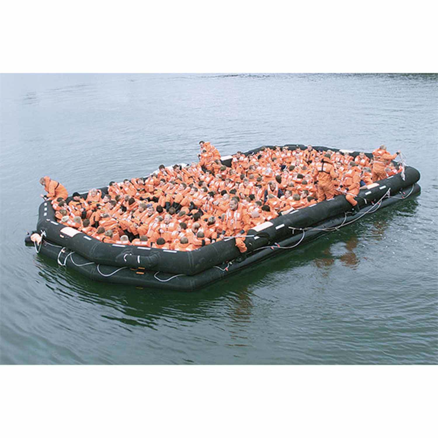 VIKING LIFERAFTS 50-Person Life Raft IBA, Low-Profile Container