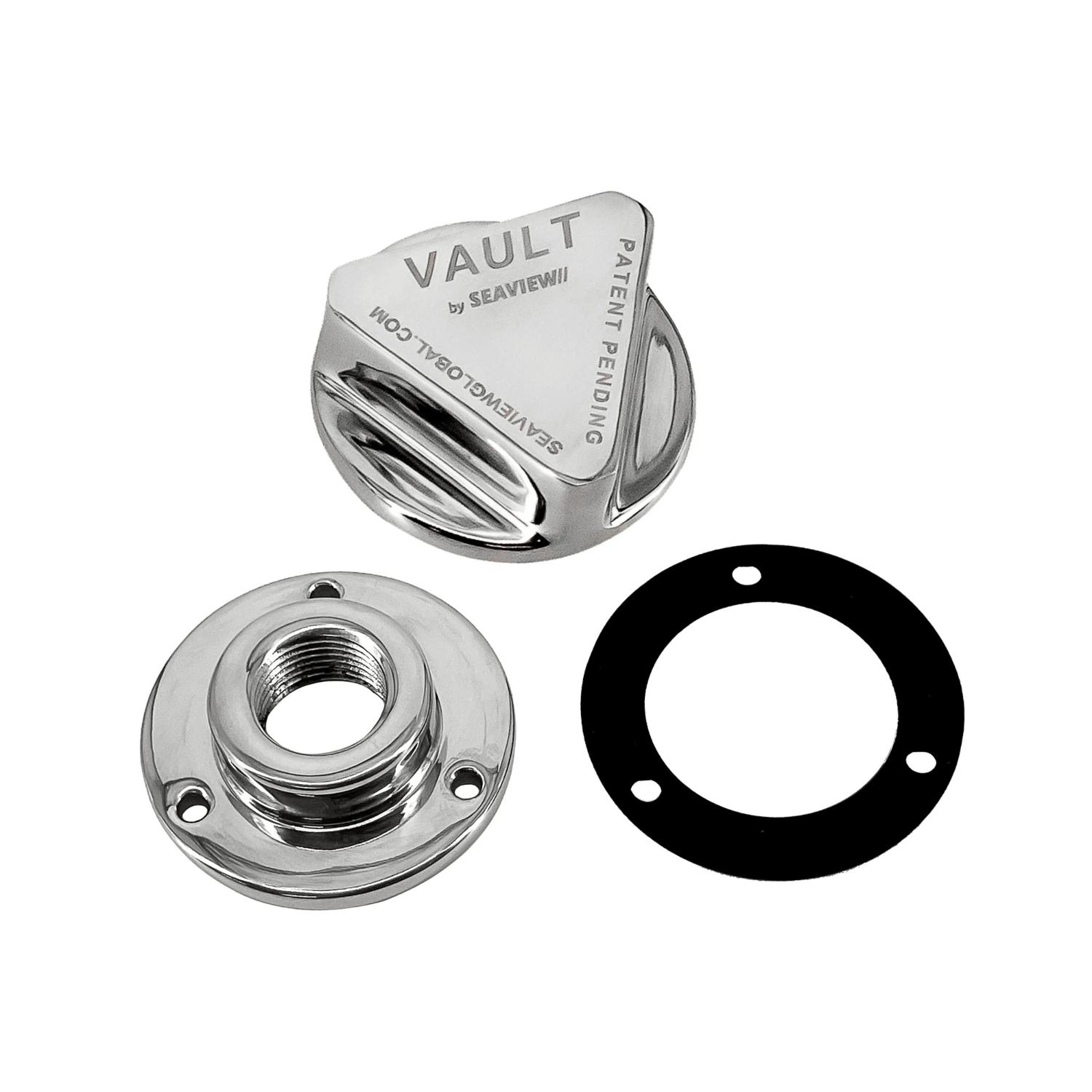 SEAVIEW SV101VPSS Stainless Steel Vault Pro Drain Plug