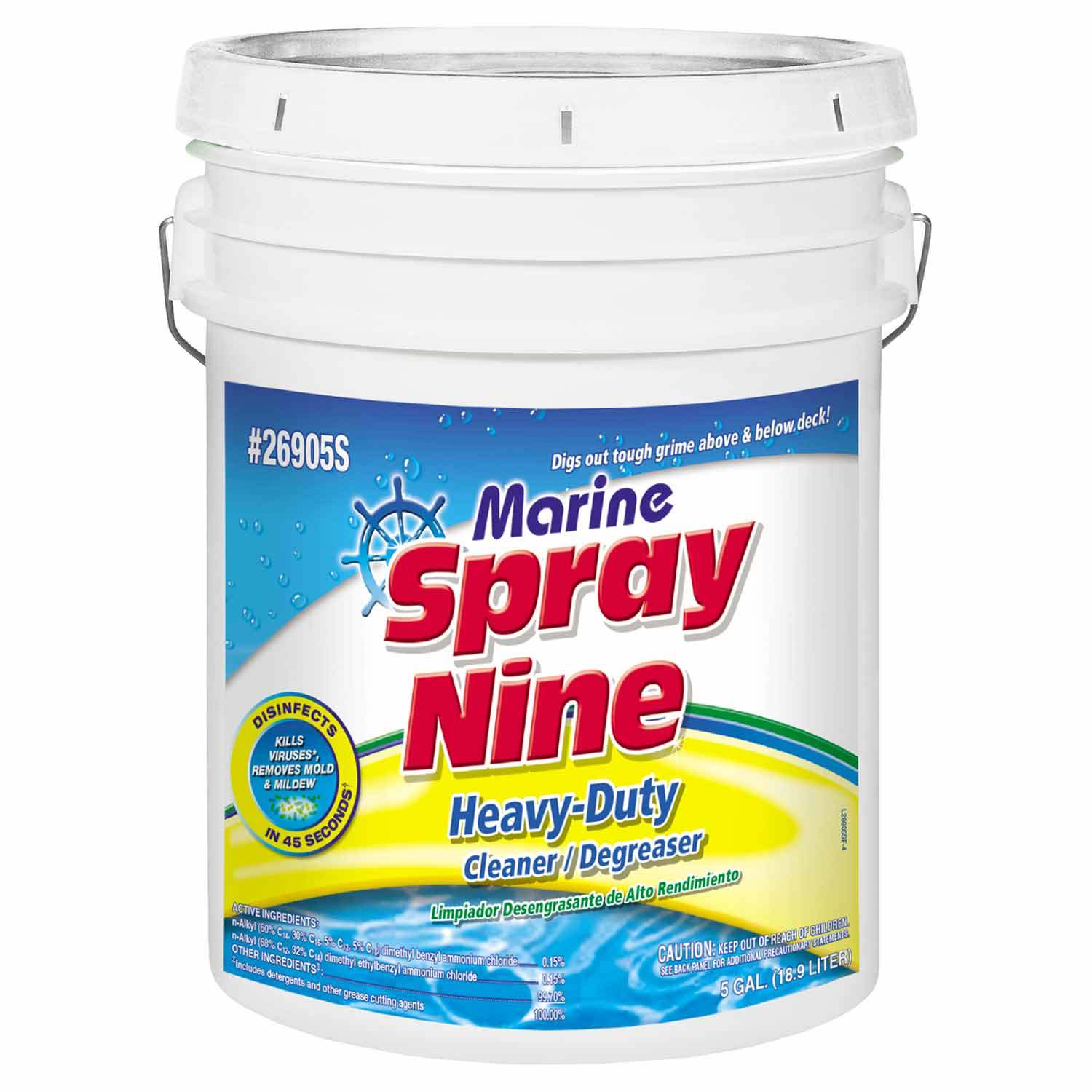 SPRAY NINE Heavy Duty Cleaner/Degreaser, 5 Gallon
